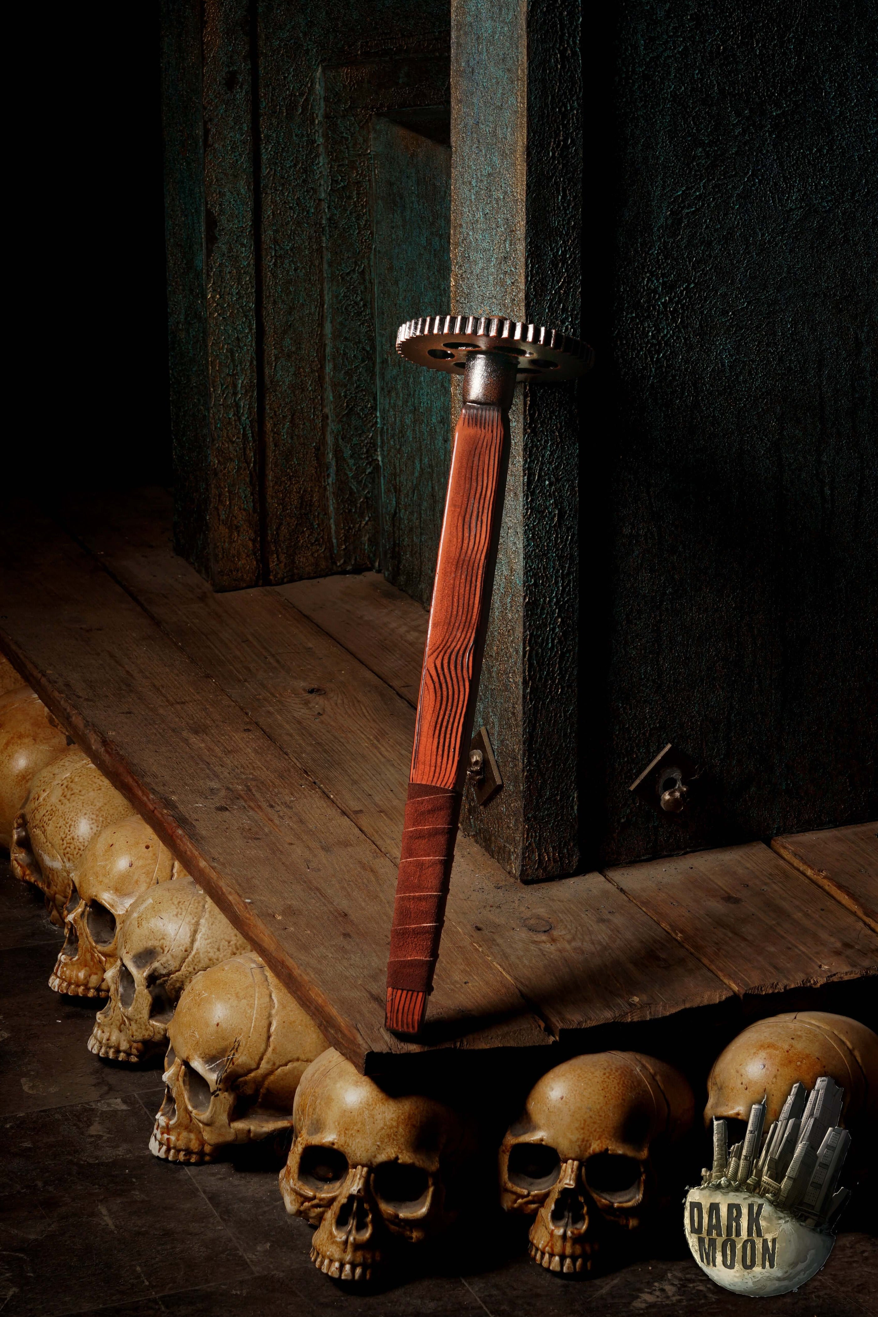 Gear Mace - Post-Apocalyptic LARP Weapon | Epic Armoury