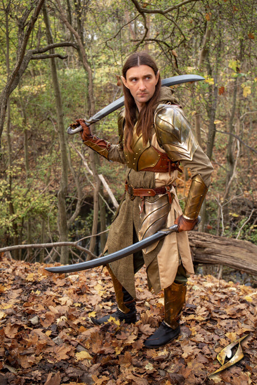 Curved Elven Sword Epic Armoury